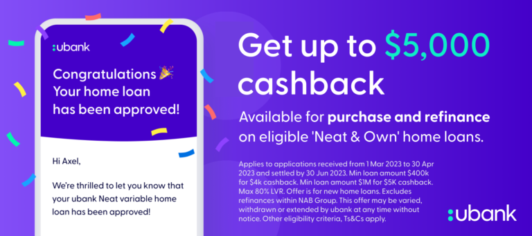 Cashback Terms and Conditions – ubank brokers